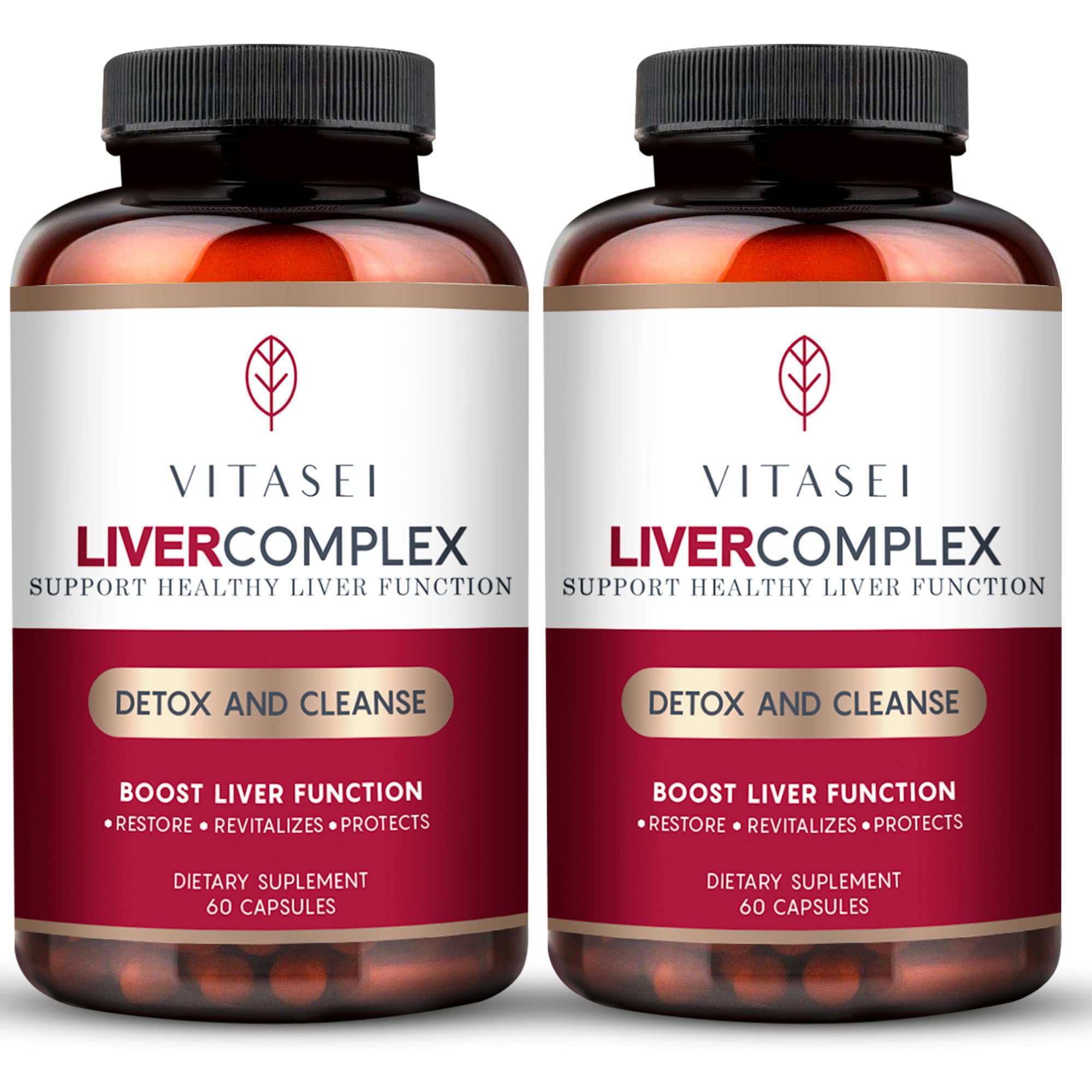 milk thistle liver support capsules