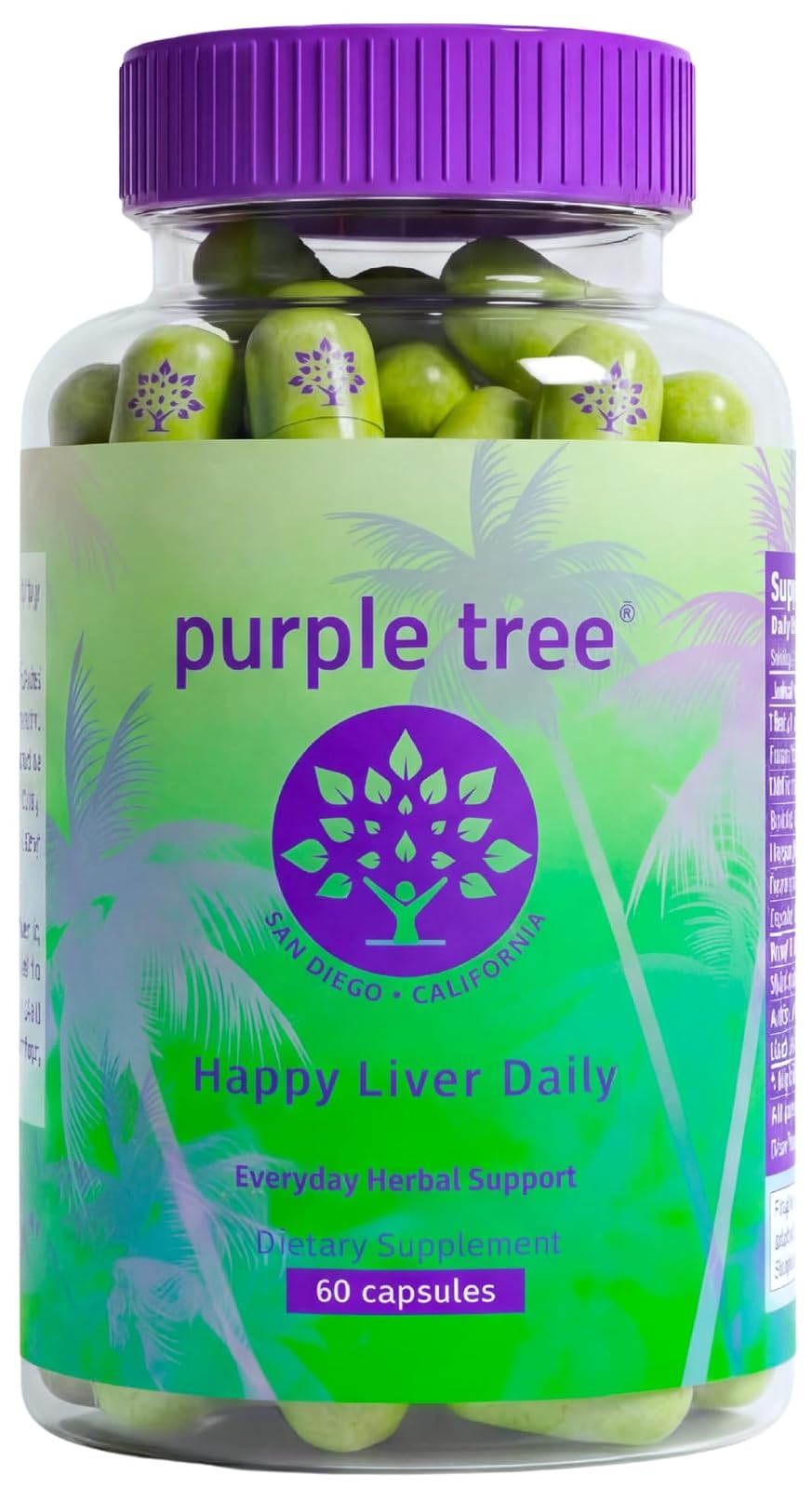 milk thistle liver support capsules