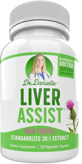 milk thistle liver support capsules