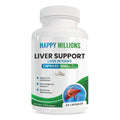 Milk thistle liver support capsules