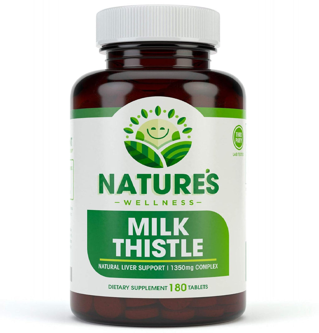milk thistle liver support capsules