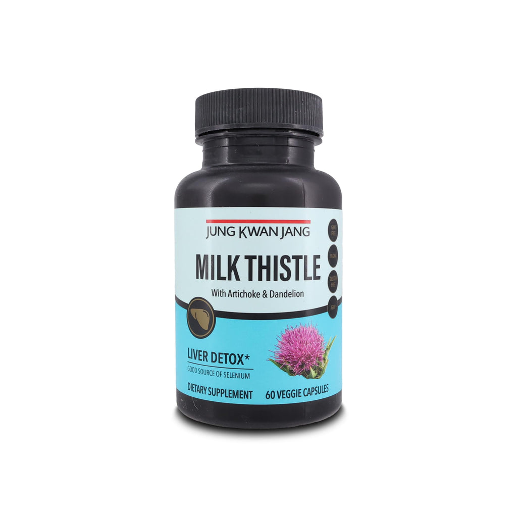 milk thistle liver support capsules