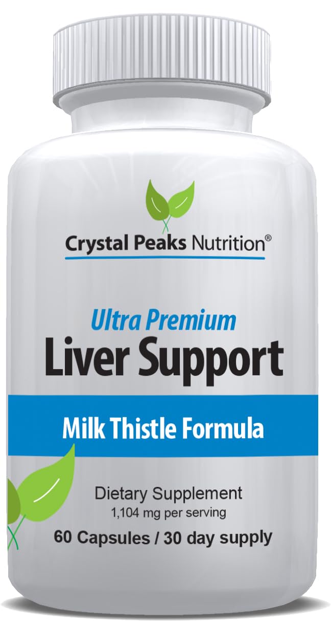 milk thistle liver support capsules