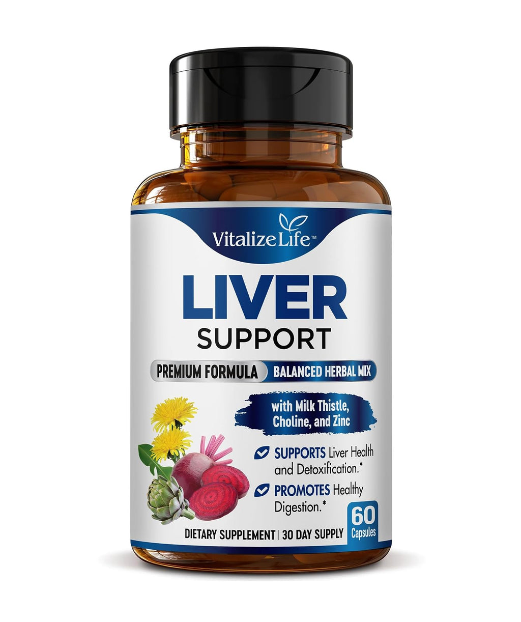 Milk Thistle liver support capsules