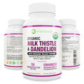 milk thistle liver support capsules