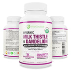 milk thistle liver support capsules