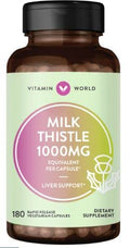 milk thistle liver support capsules