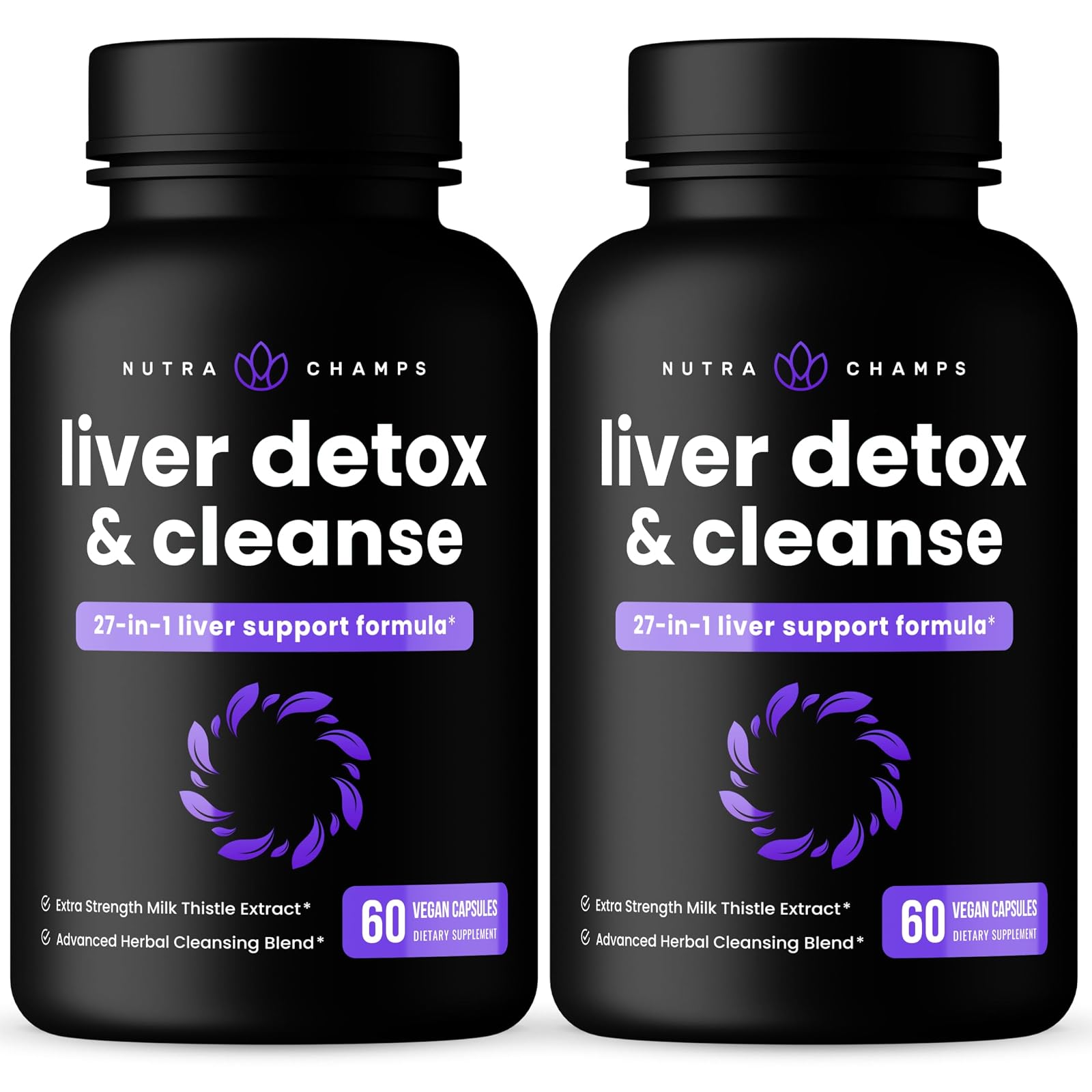 milk thistle liver support capsules