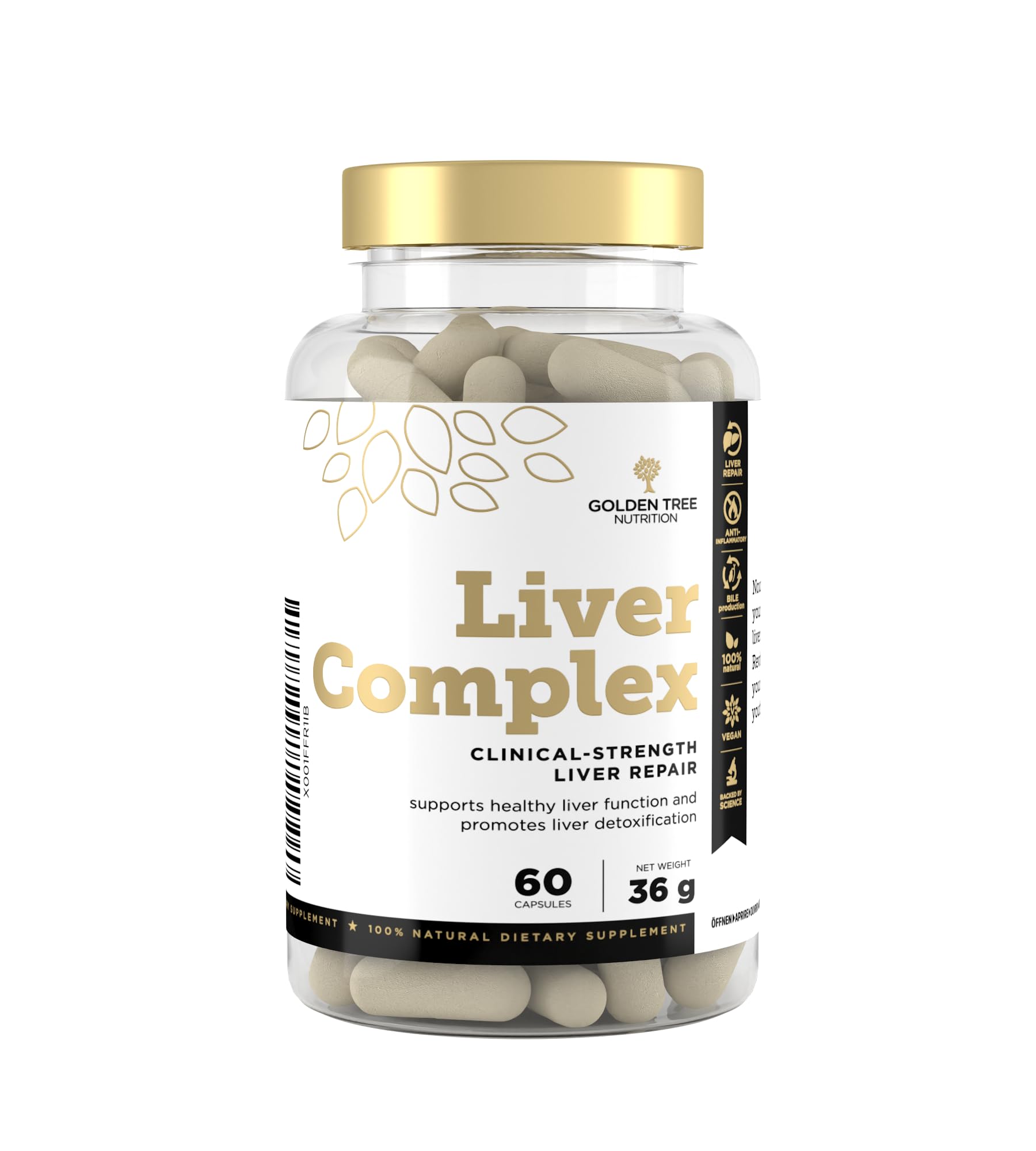 milk thistle liver support capsules