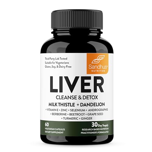 milk thistle liver support capsules