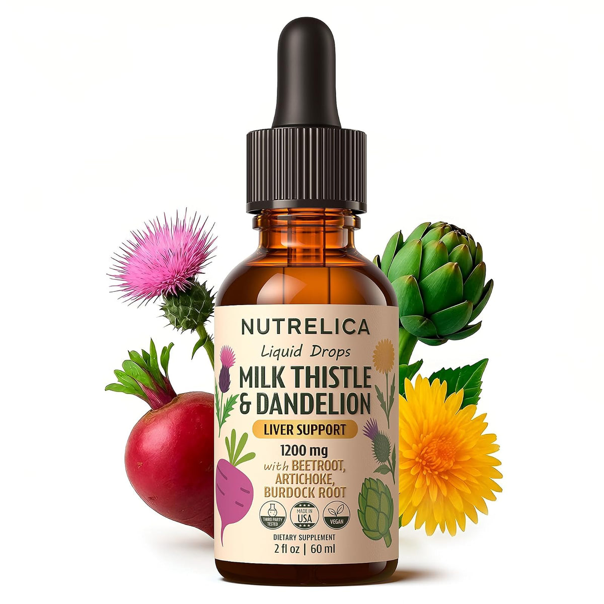 milk thistle liver support capsules
