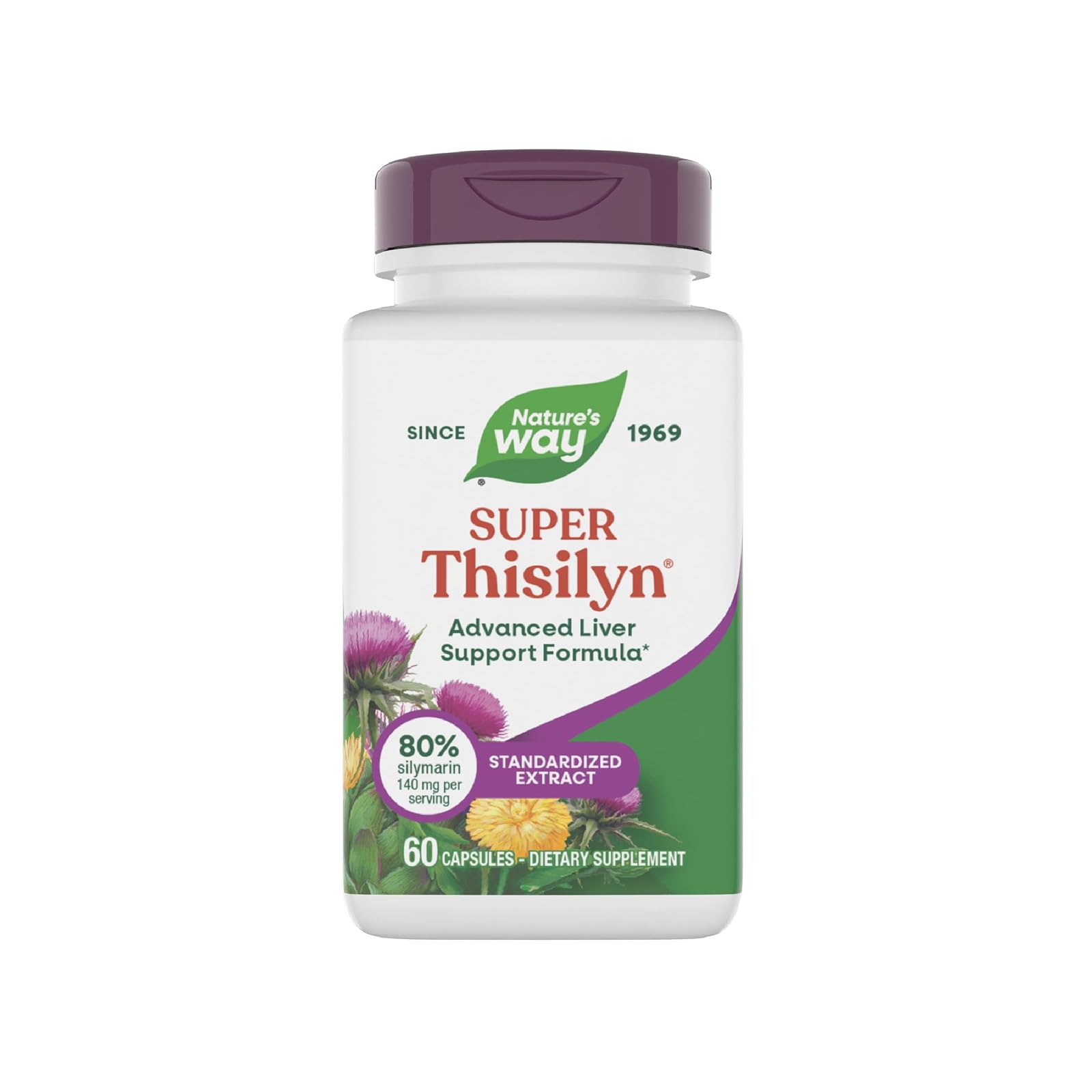 milk thistle liver support capsules