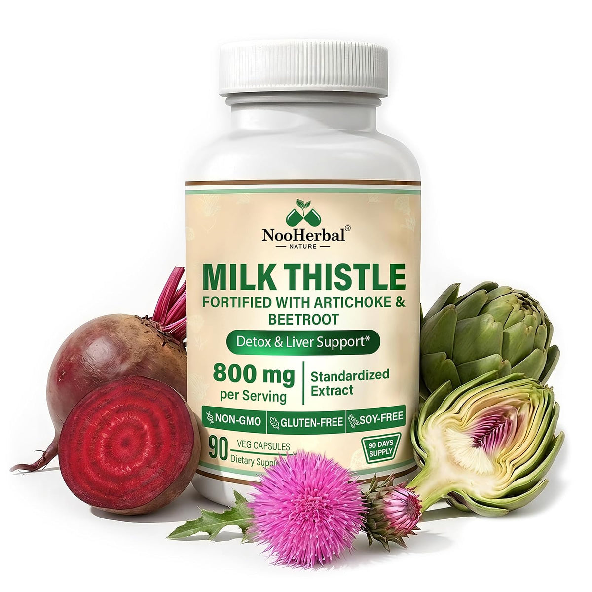 Milk Thistle liver support capsules