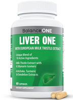 milk thistle liver support capsules