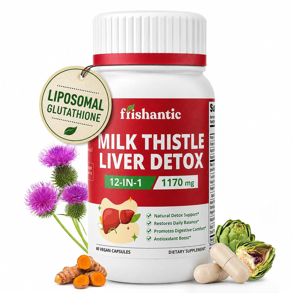 Milk Thistle liver support capsules