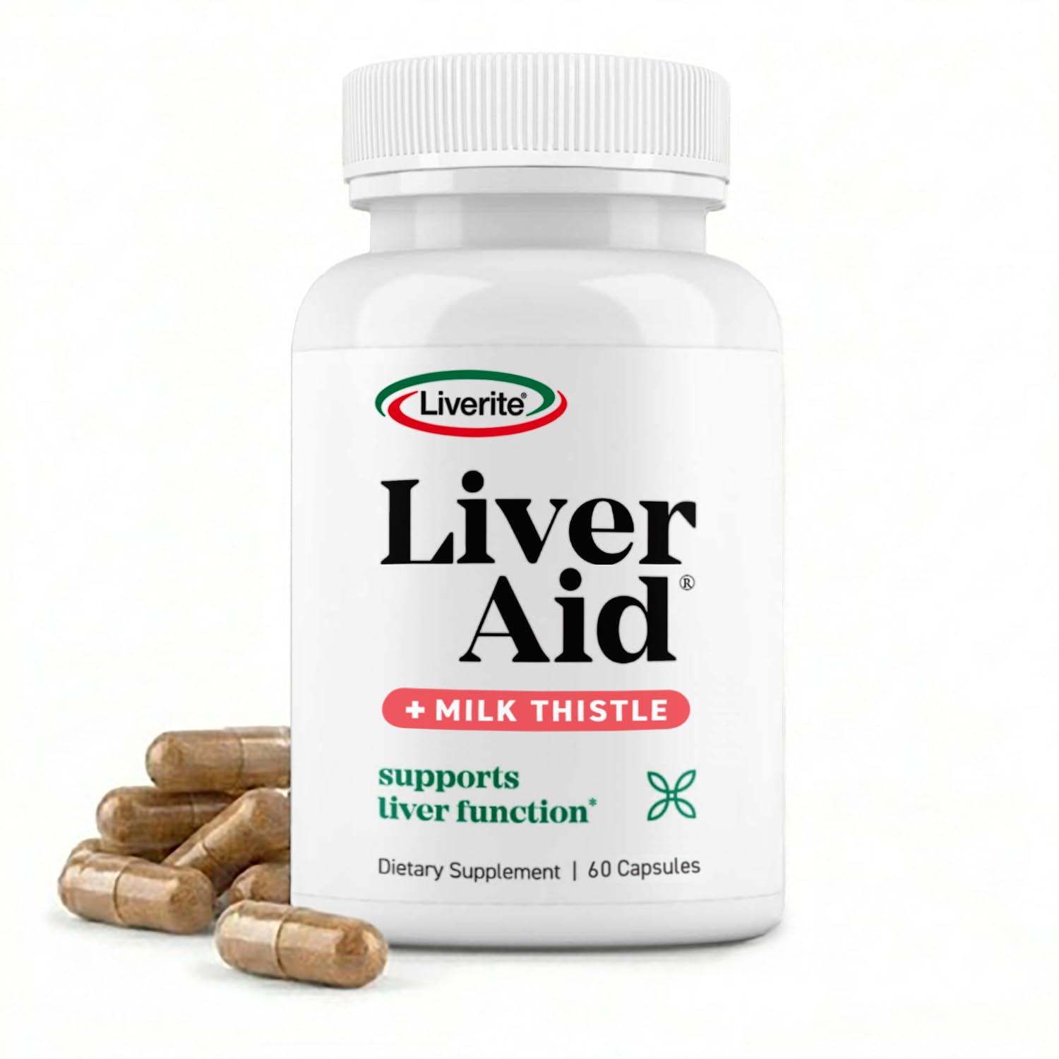 milk thistle liver support capsules