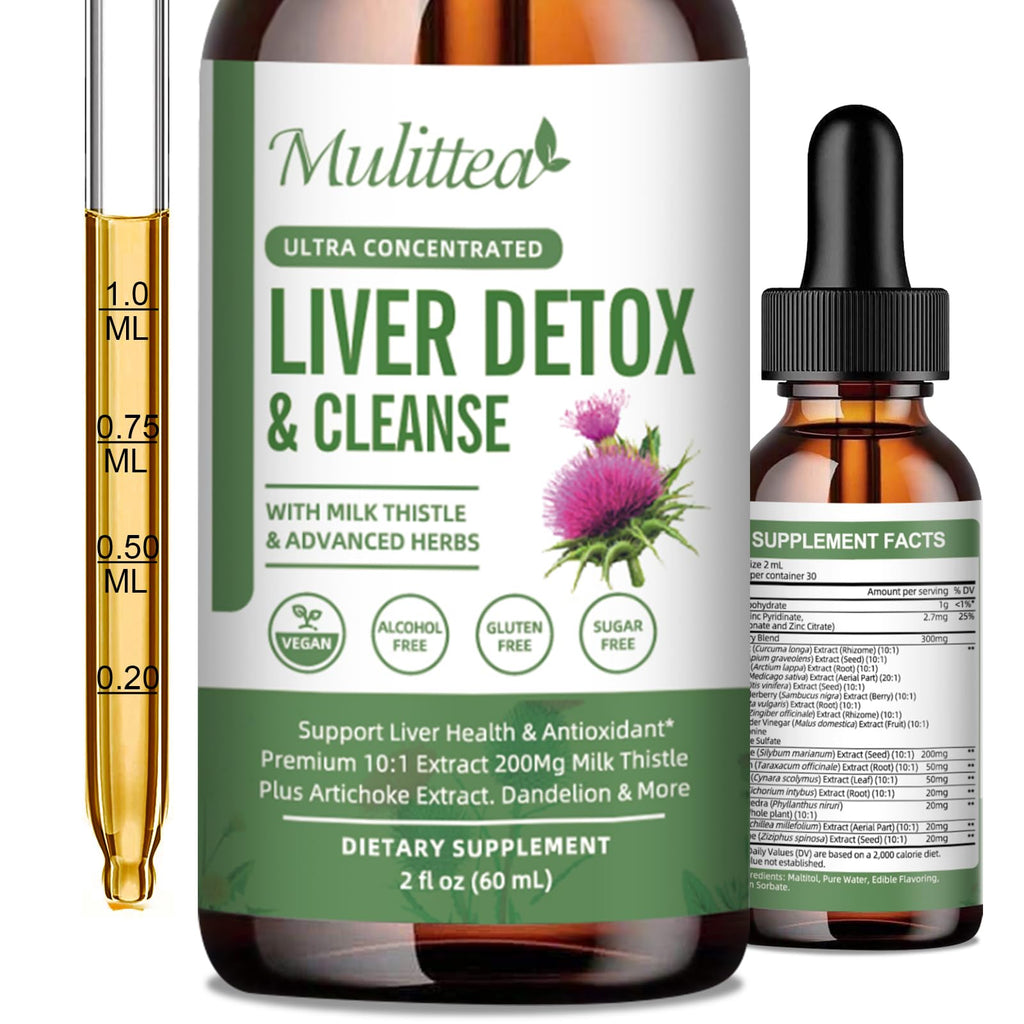 milk thistle liver support drops