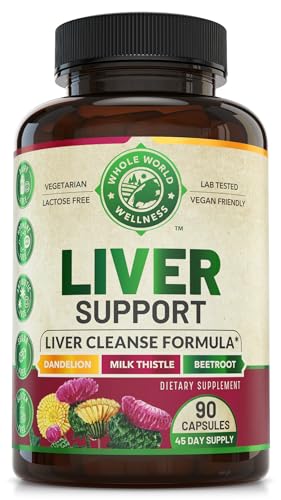 Milk thistle liver support for wellness