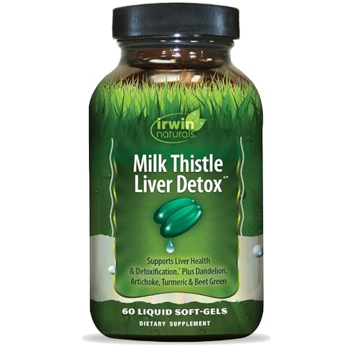 milk thistle liver support softgels