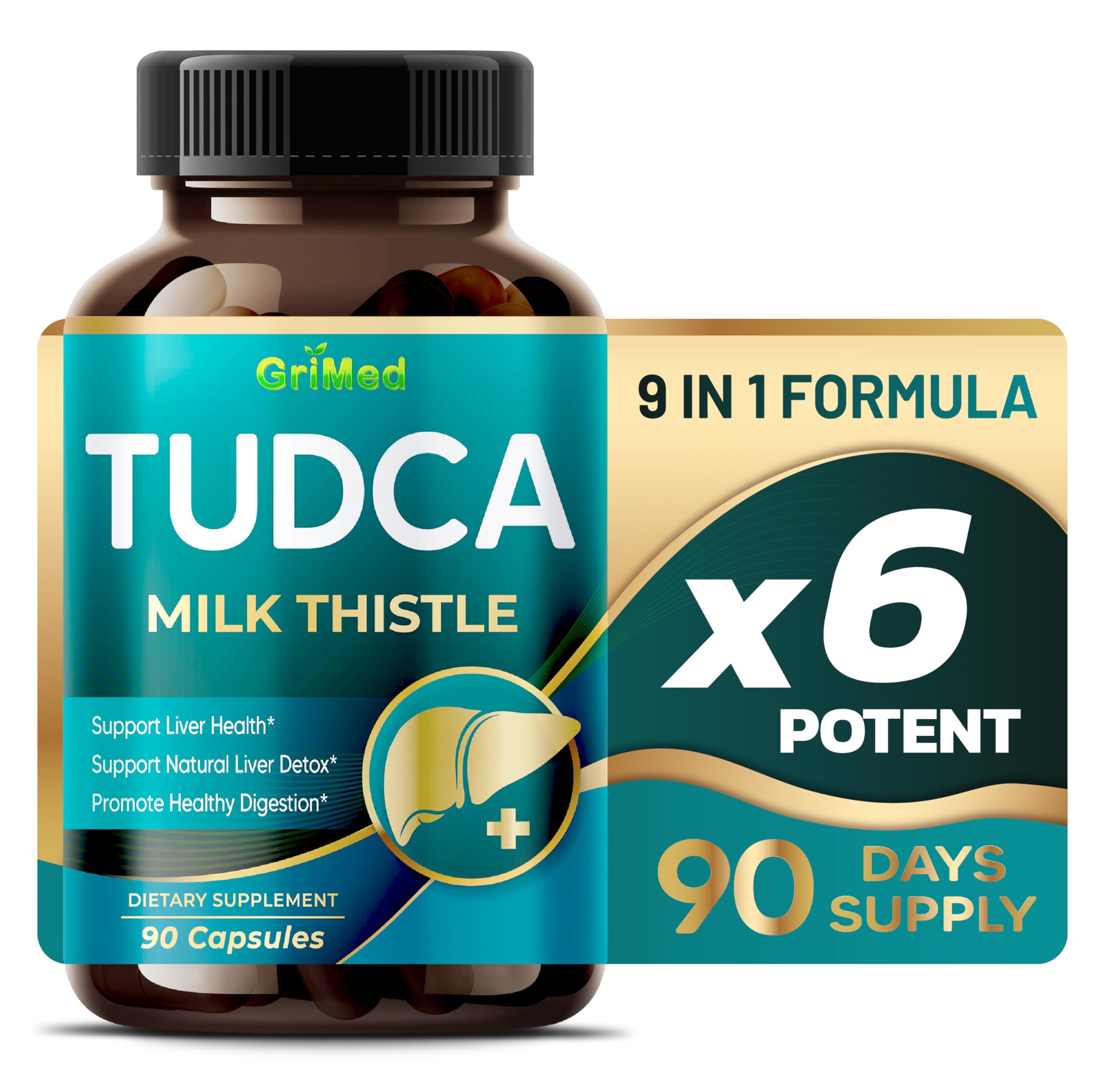 milk thistle liver support supplement