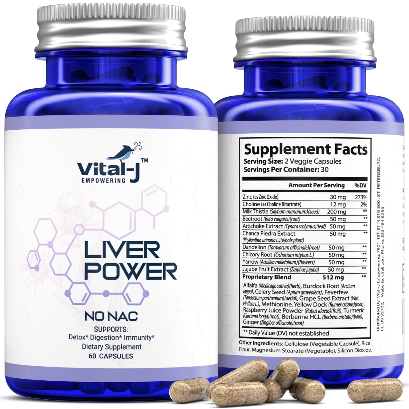 milk thistle liver support supplement