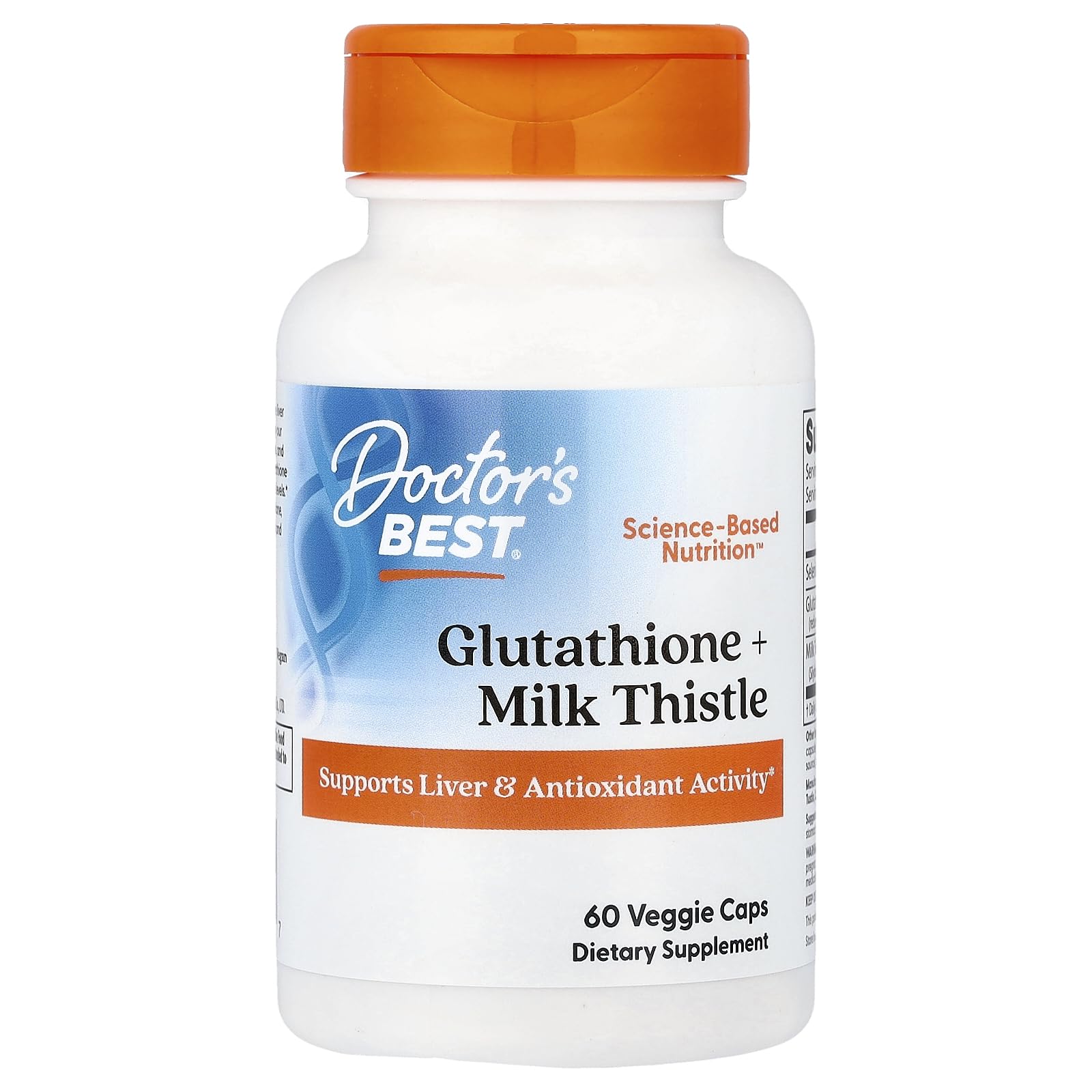 milk thistle liver support supplement