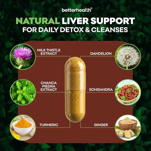 Milk thistle liver support supplement