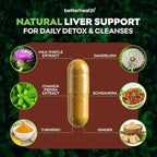 Milk thistle liver support supplement