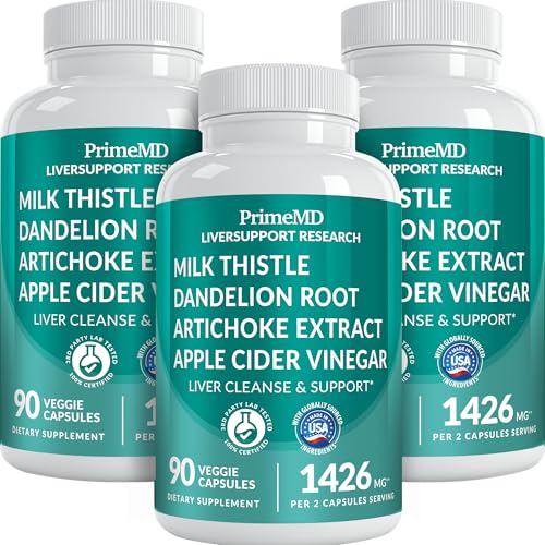 milk thistle liver support supplement
