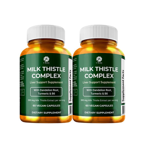 milk thistle liver support supplement