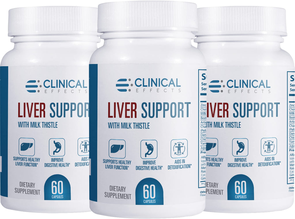 milk thistle liver support supplement