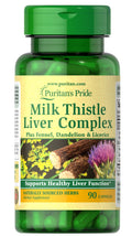 milk thistle liver support supplement