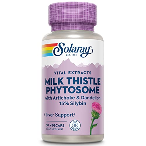 milk thistle liver support supplement