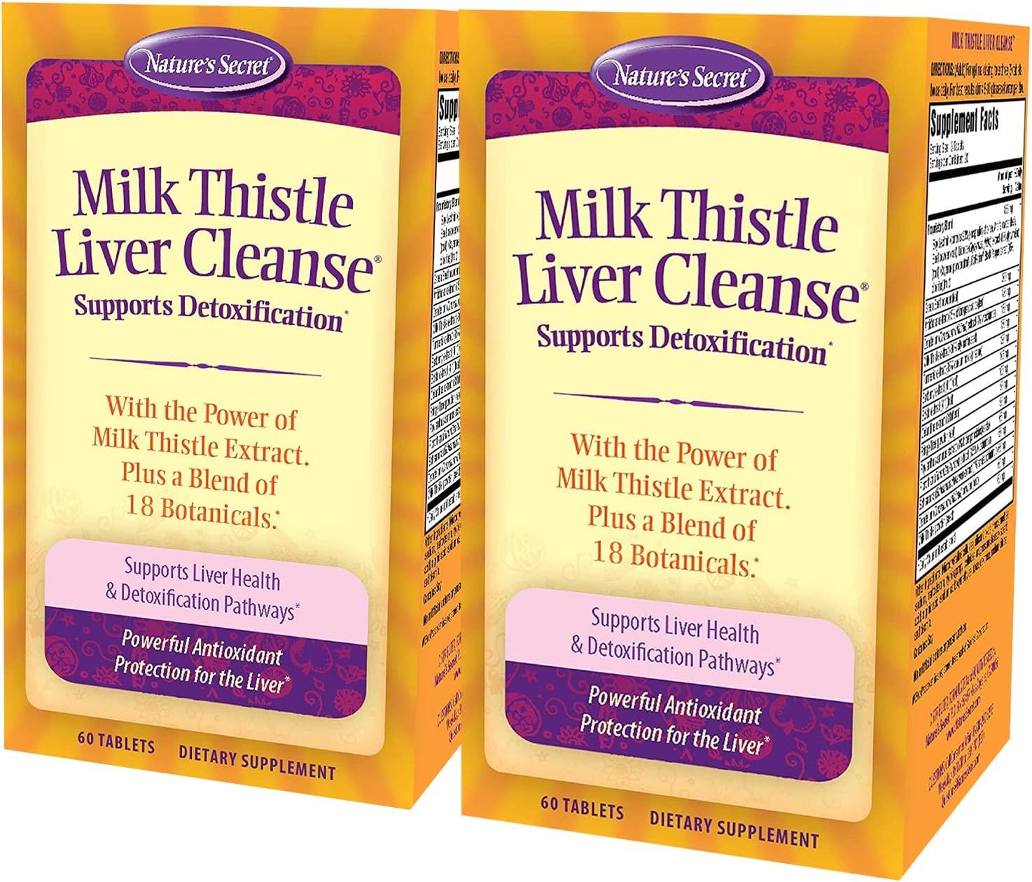 milk thistle liver support supplement