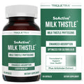 milk thistle liver support supplement