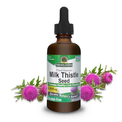 milk thistle liver support supplement