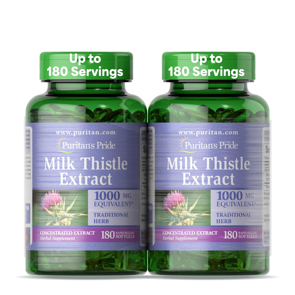 milk thistle liver support supplement
