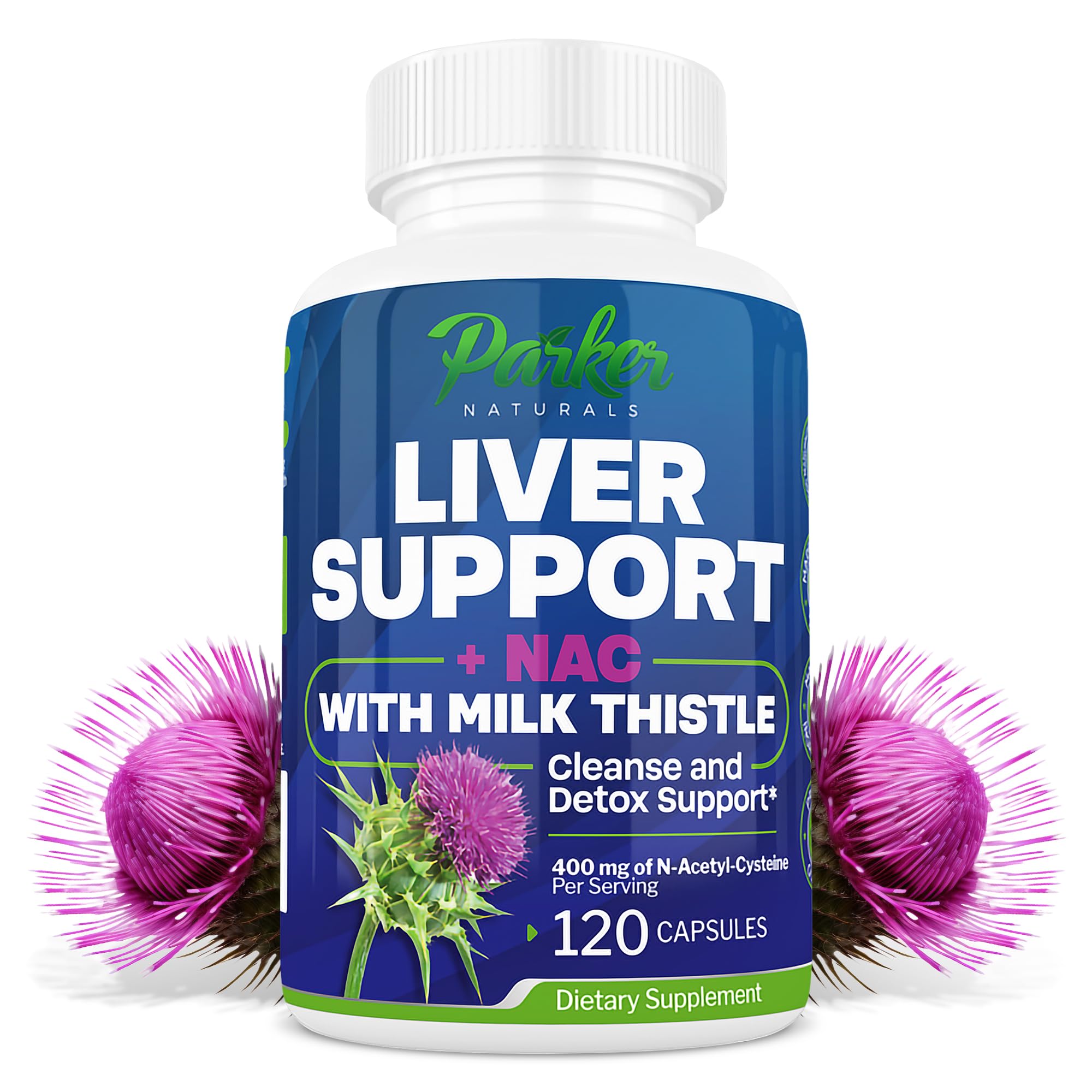 milk thistle liver support supplement