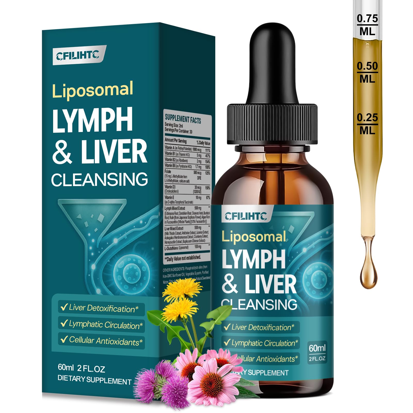 milk thistle lymphatic drainage drops