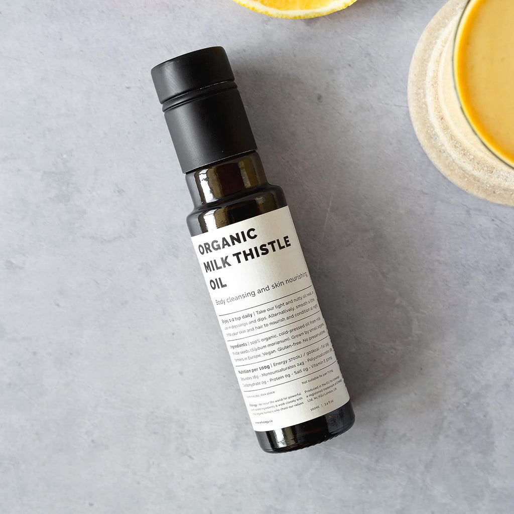 milk thistle oil for liver support