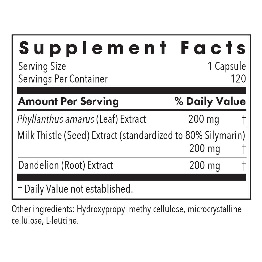 Milk Thistle Plus for liver support