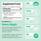 milk thistle powder for detox
