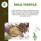 milk thistle powder for detox