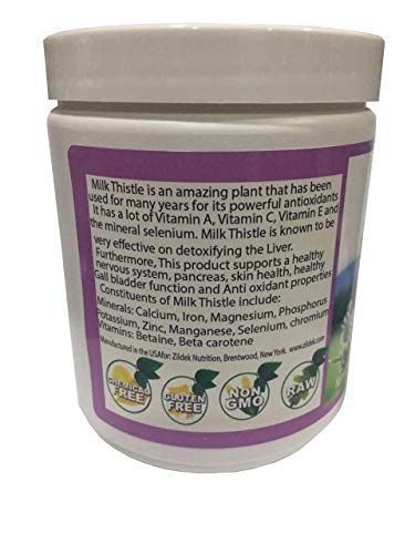 milk thistle powder for detoxification