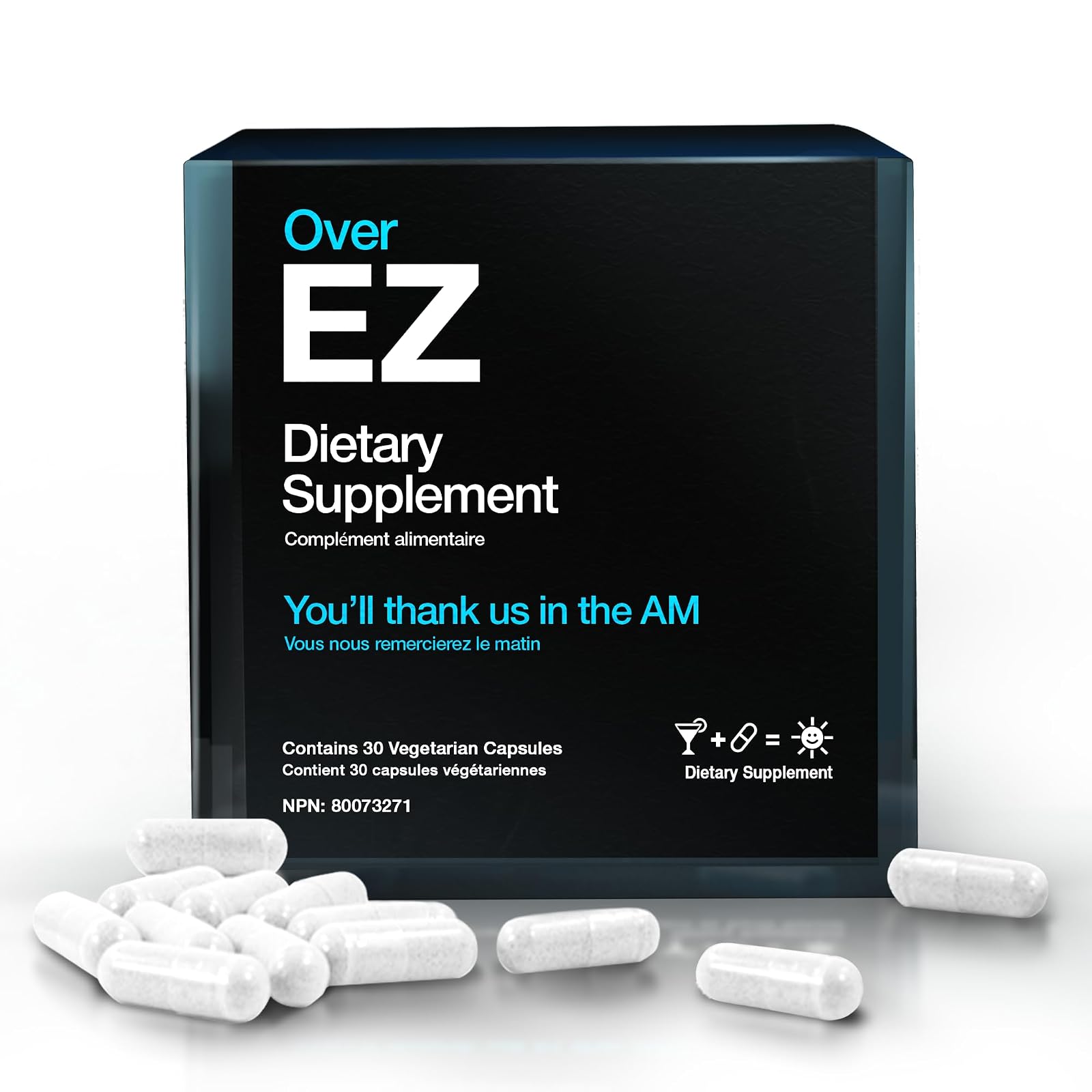 milk thistle pre-drink supplement