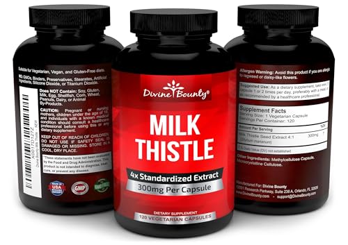 milk thistle seed extract 300mg