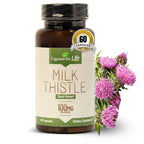 Milk thistle seed extract capsules