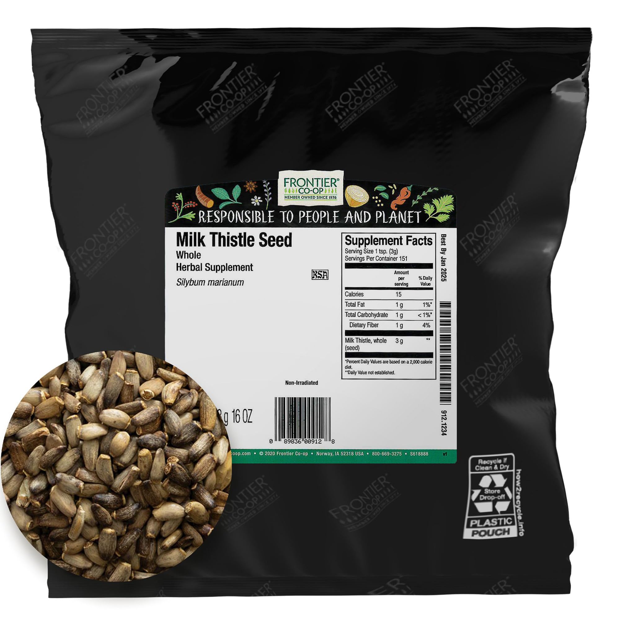 milk thistle seed for liver support