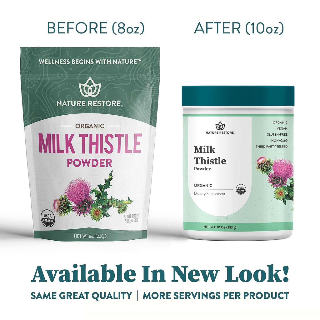 milk thistle seed powder for liver support
