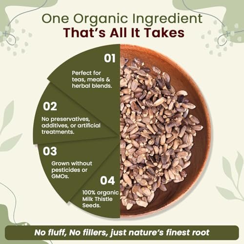 milk thistle seeds for holistic healing